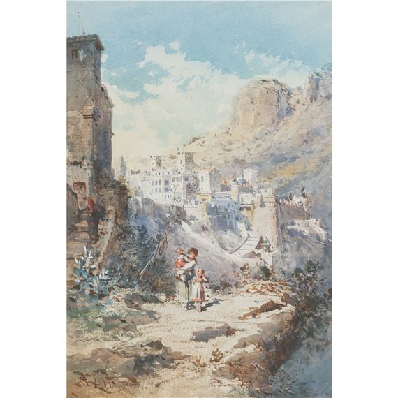 Emmanuel Costa | View of the Rock of Monaco | MutualArt