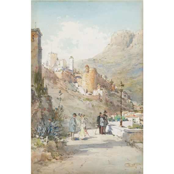 Emmanuel Costa | View of the Rock of Monaco | MutualArt