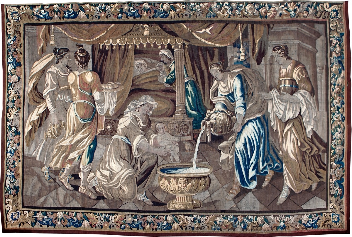 French School, 17th Century | The Birth of Jacob and Esaú | MutualArt