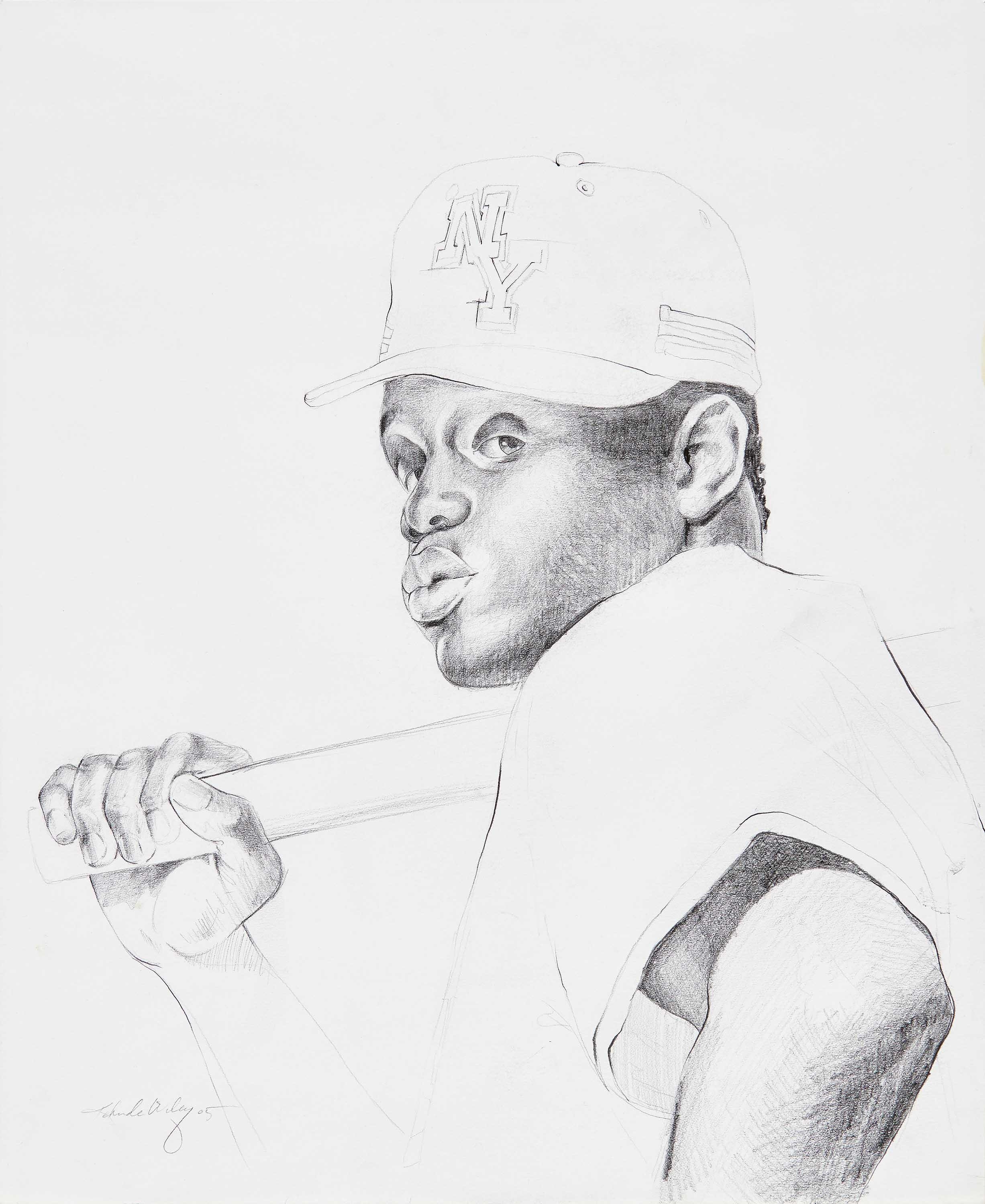 Kehinde Wiley | Investiture of Bishop Harold Study (Variation III ...