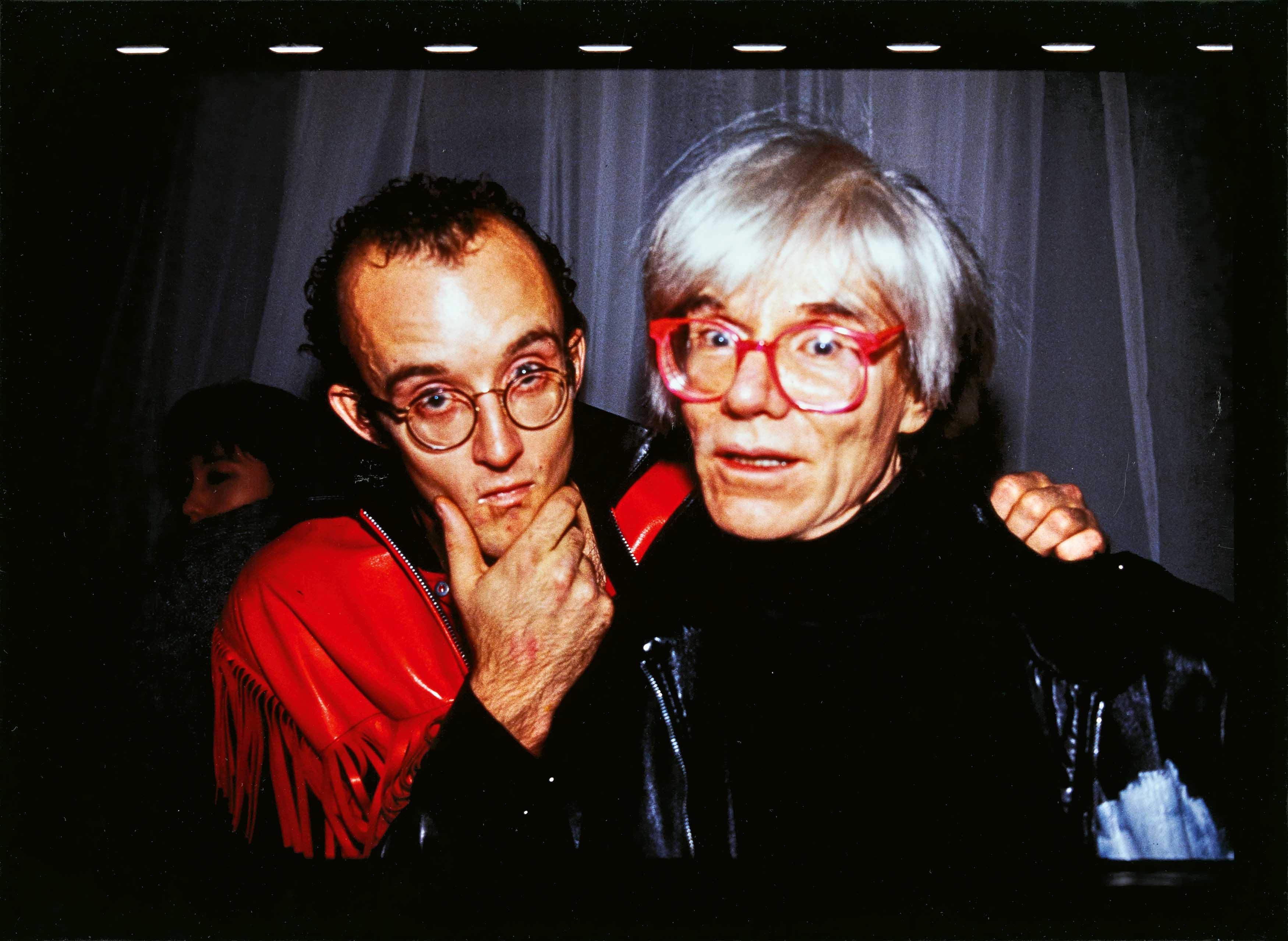 Nan Goldin | Andy Warhol and Keith Haring at Palladium N.Y. (1985 ...