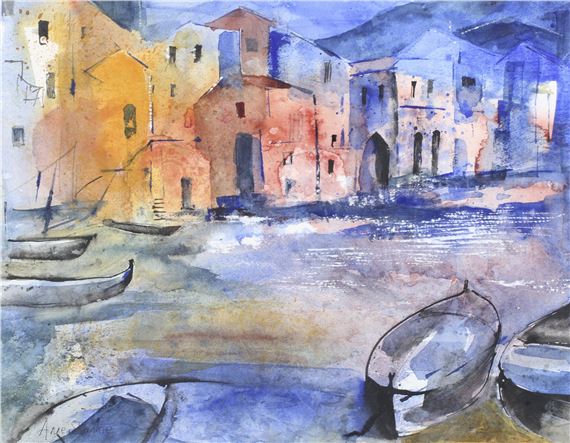 Anne Swankie | Sicilian Harbour (1951) | MutualArt