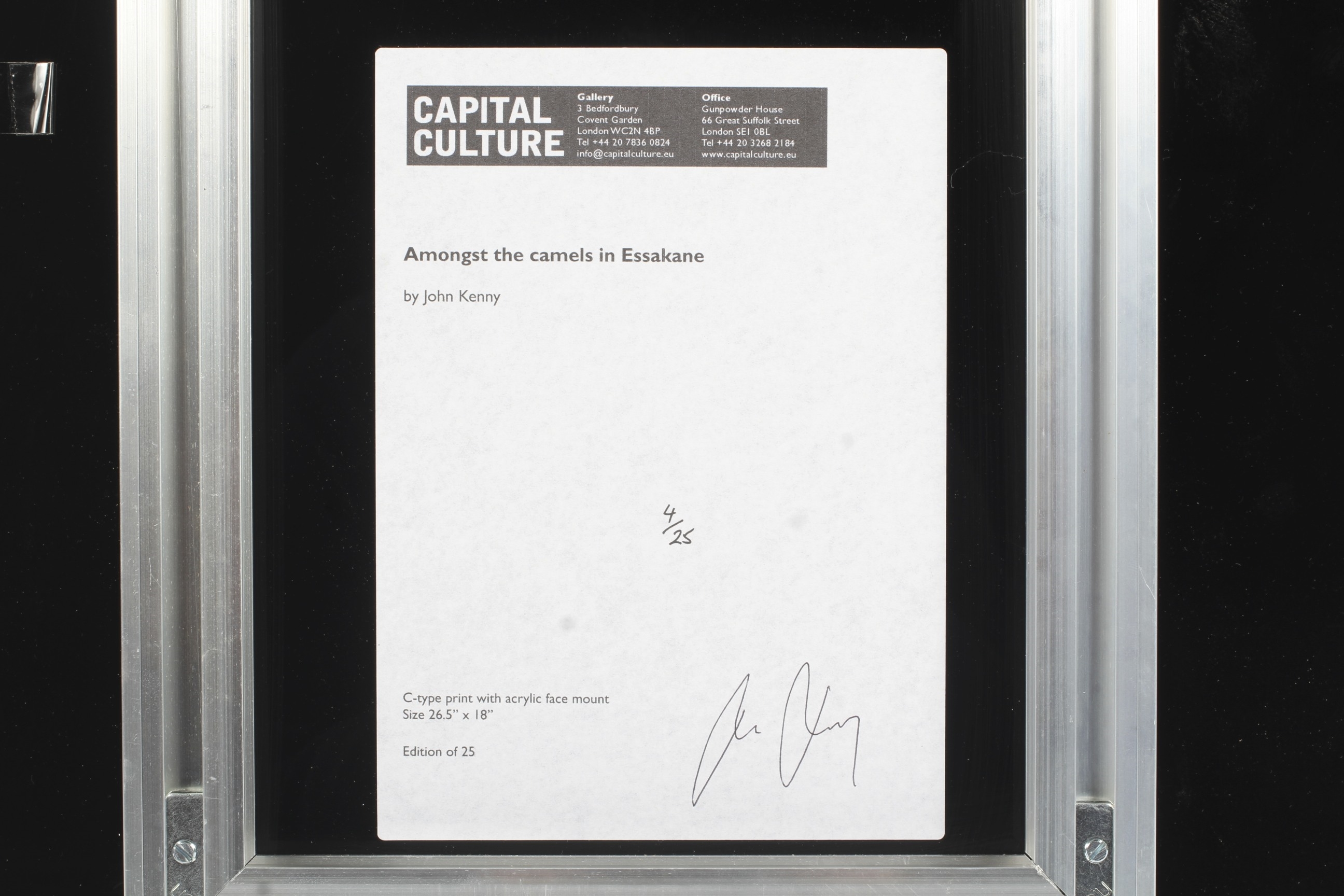 John Kenny | John Kenny, C-type print | MutualArt