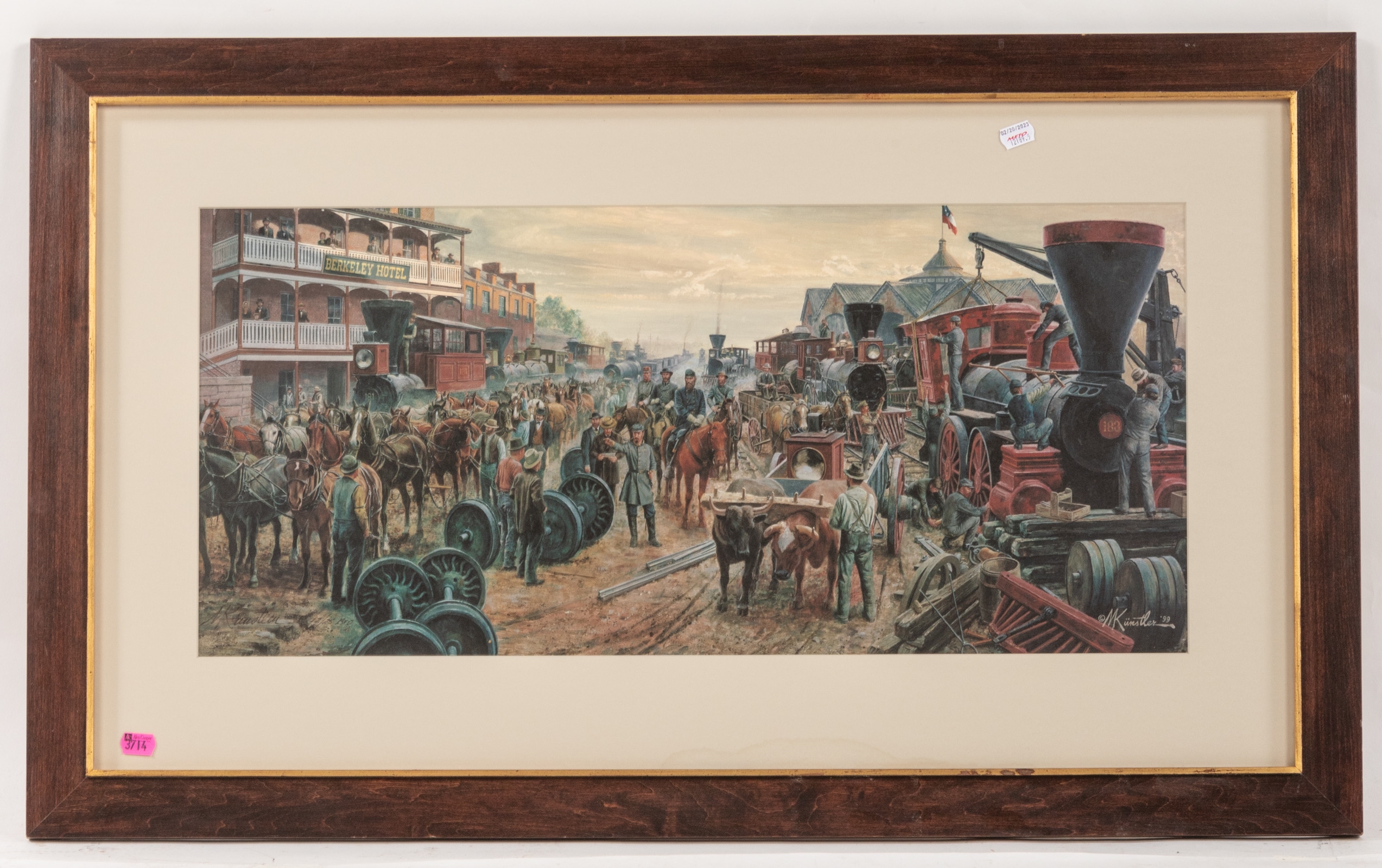 Morton Künstler | Jackson Commandeers the Railroad | MutualArt