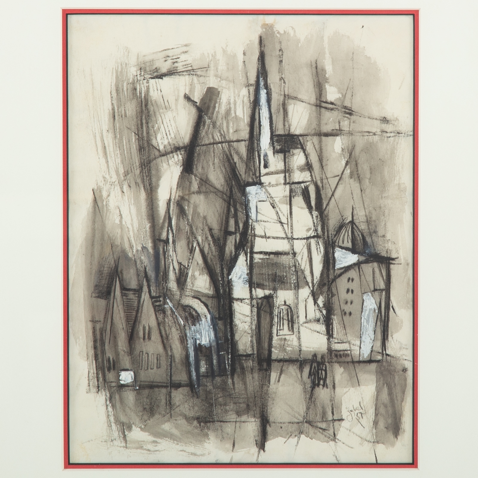 Zubel Kachadoorian | Abstract Buildings (1924) | MutualArt