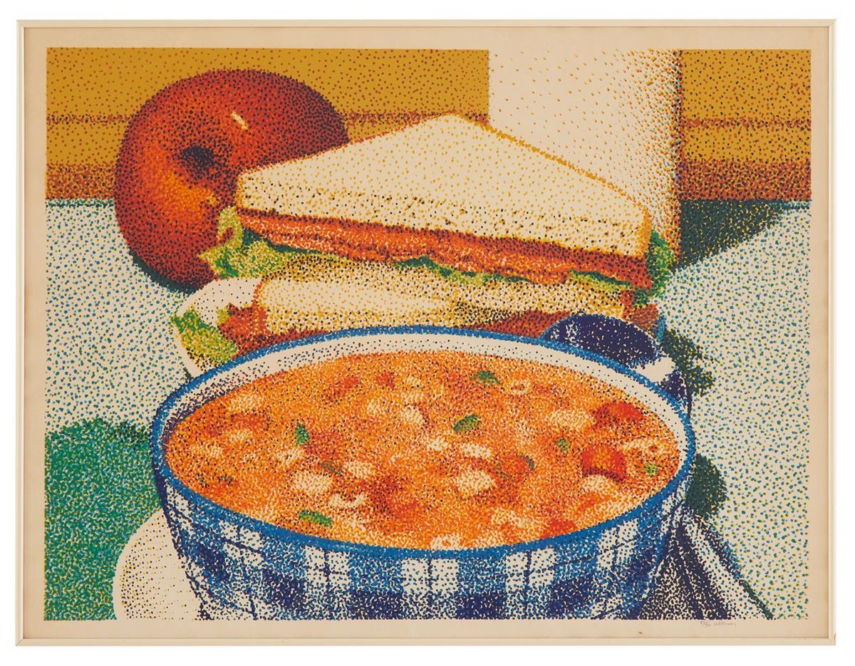 Jerry Wilkerson | Soup and Sandwich, 1975 (1975) | MutualArt