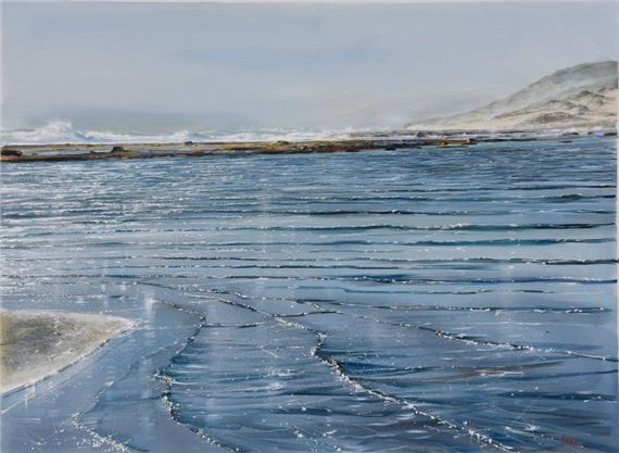 Larry Mitchell | Murchison River - Looking North | MutualArt