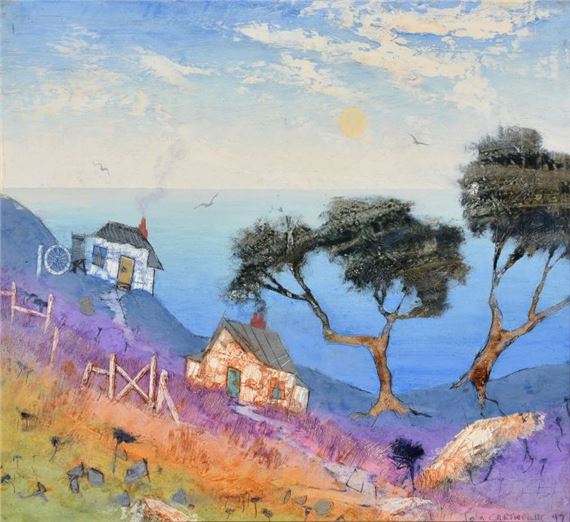 John Richard Cartwright | Hillside Neighbours (1997) | MutualArt