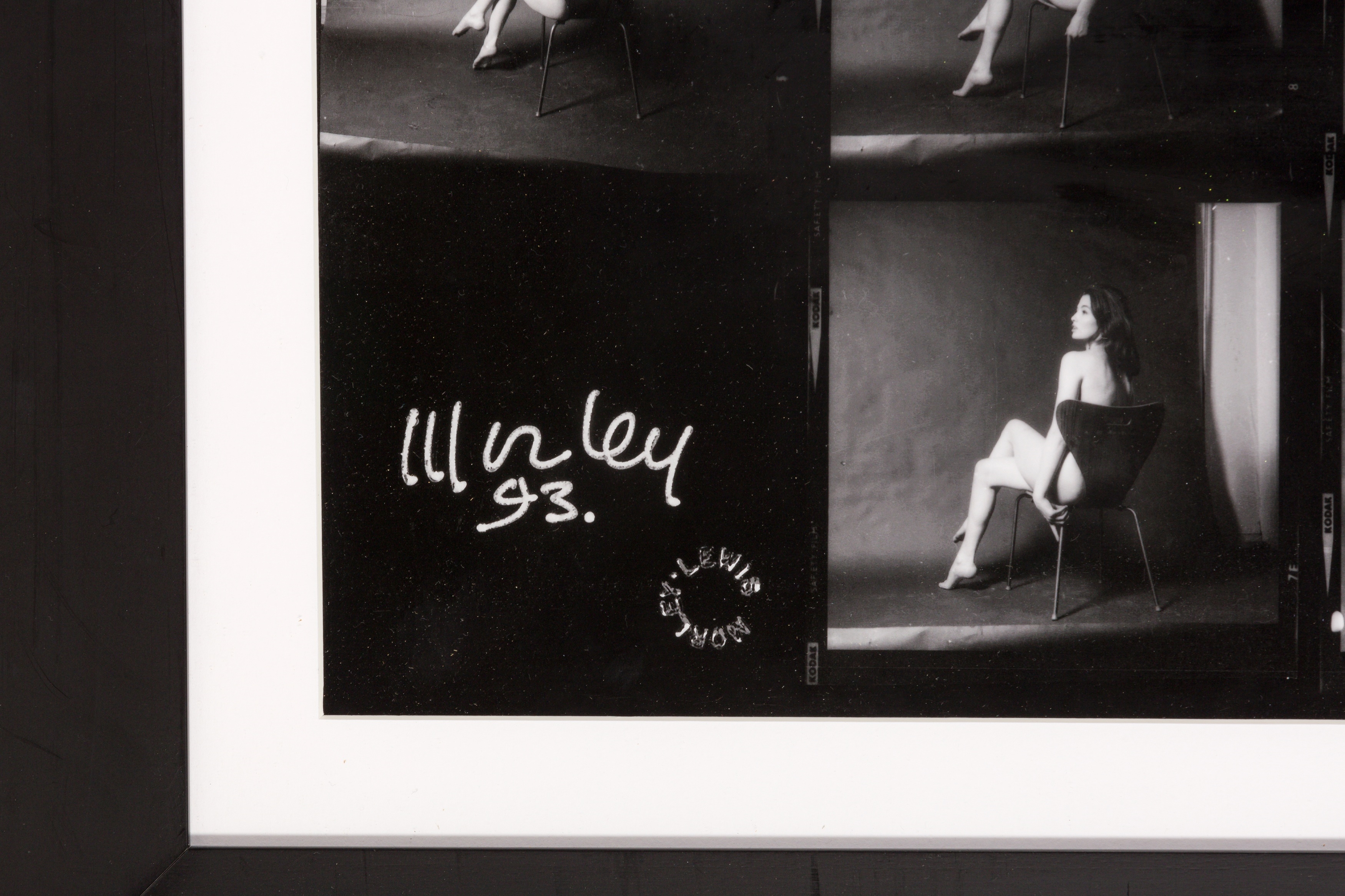 Lewis Morley | CHRISTINE KEELER CONTACT SHEET (1963) | MutualArt