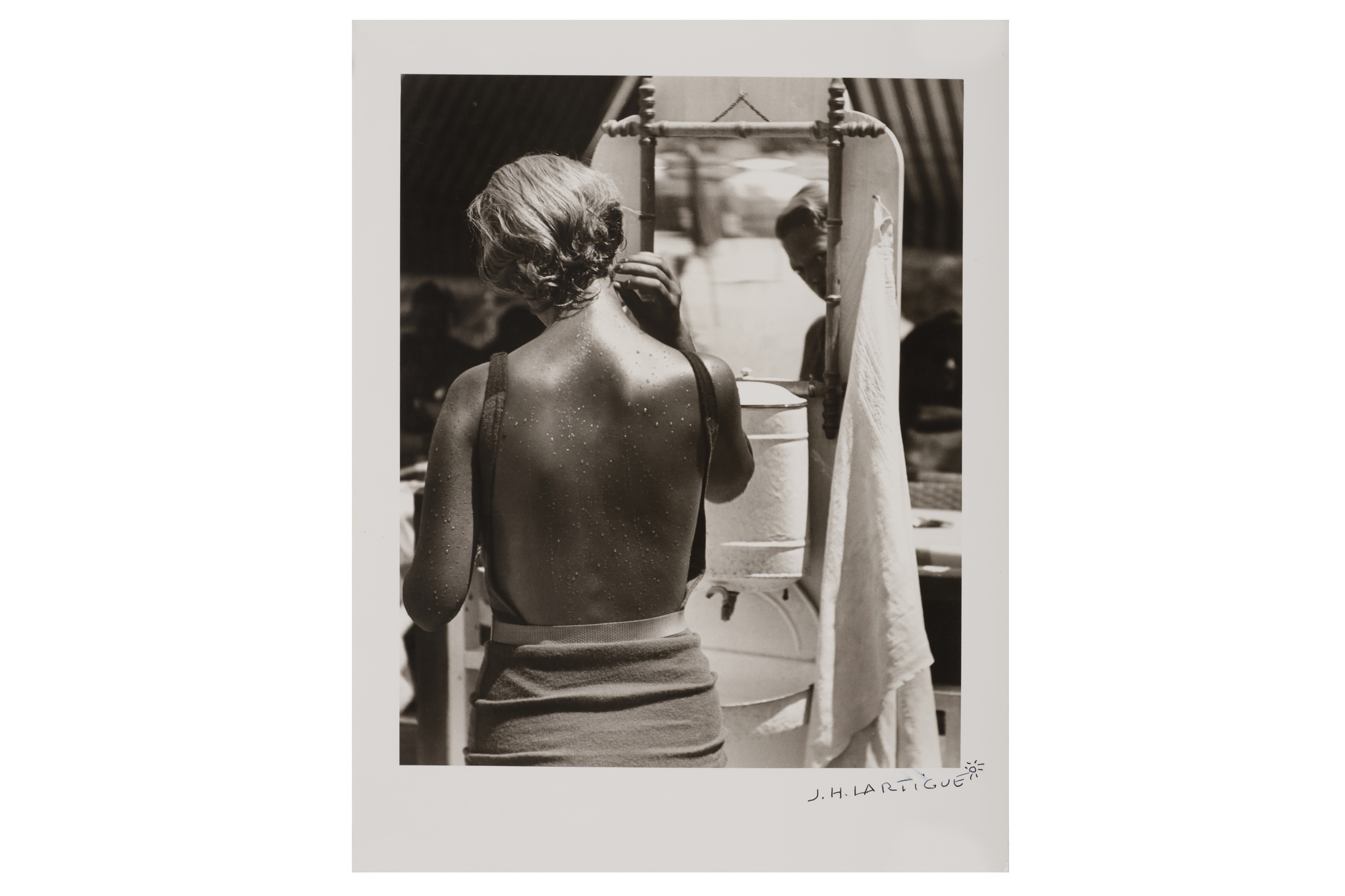 Jacques-Henri Lartigue | CHOU VALTON A LA PLAGE - LA GAROUPE CAP D ...