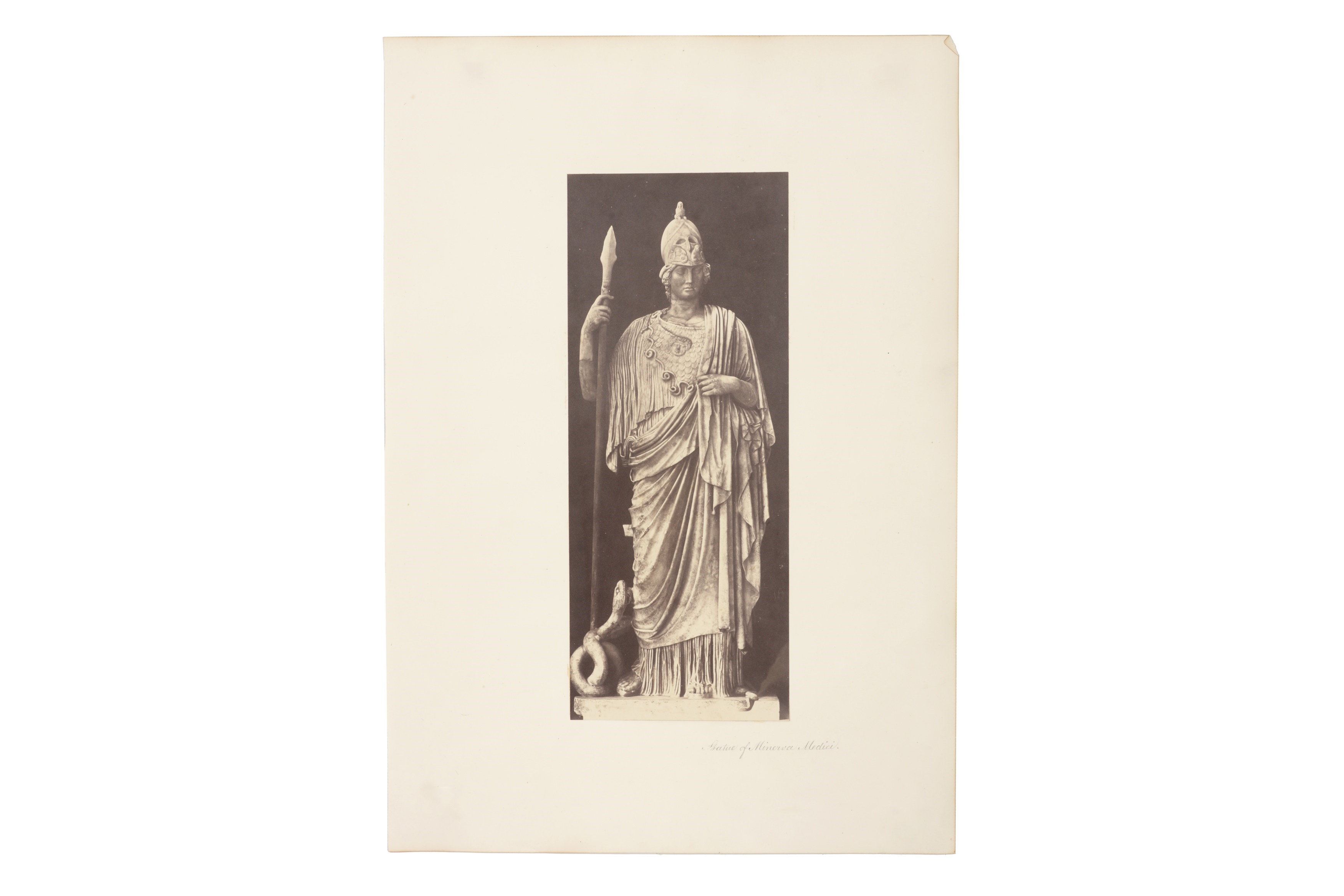 Robert MacPherson | STATUE OF MINERVA MEDICI (Circa 1850) | MutualArt