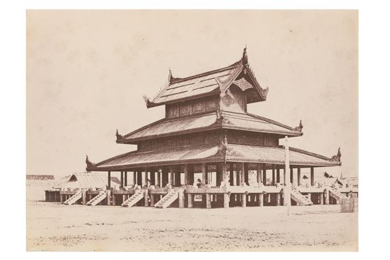 Linnaeus Tripe | TWO VIEWS OF BURMESE TEMPLES (Circa 1855) | MutualArt