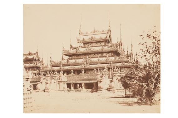 Linnaeus Tripe | TWO VIEWS OF BURMESE TEMPLES (Circa 1855) | MutualArt