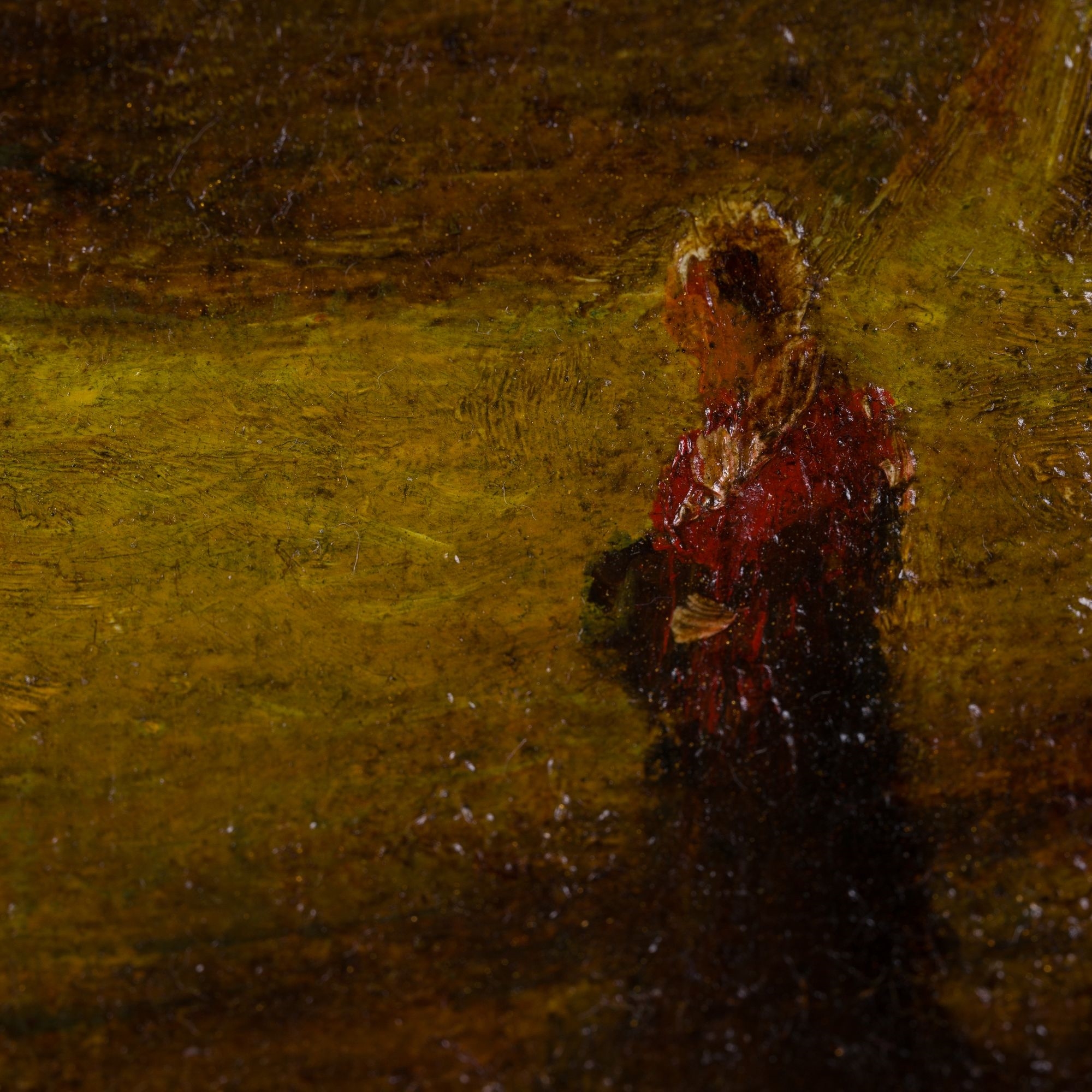 William Keith | Figure in Oak Woods | MutualArt