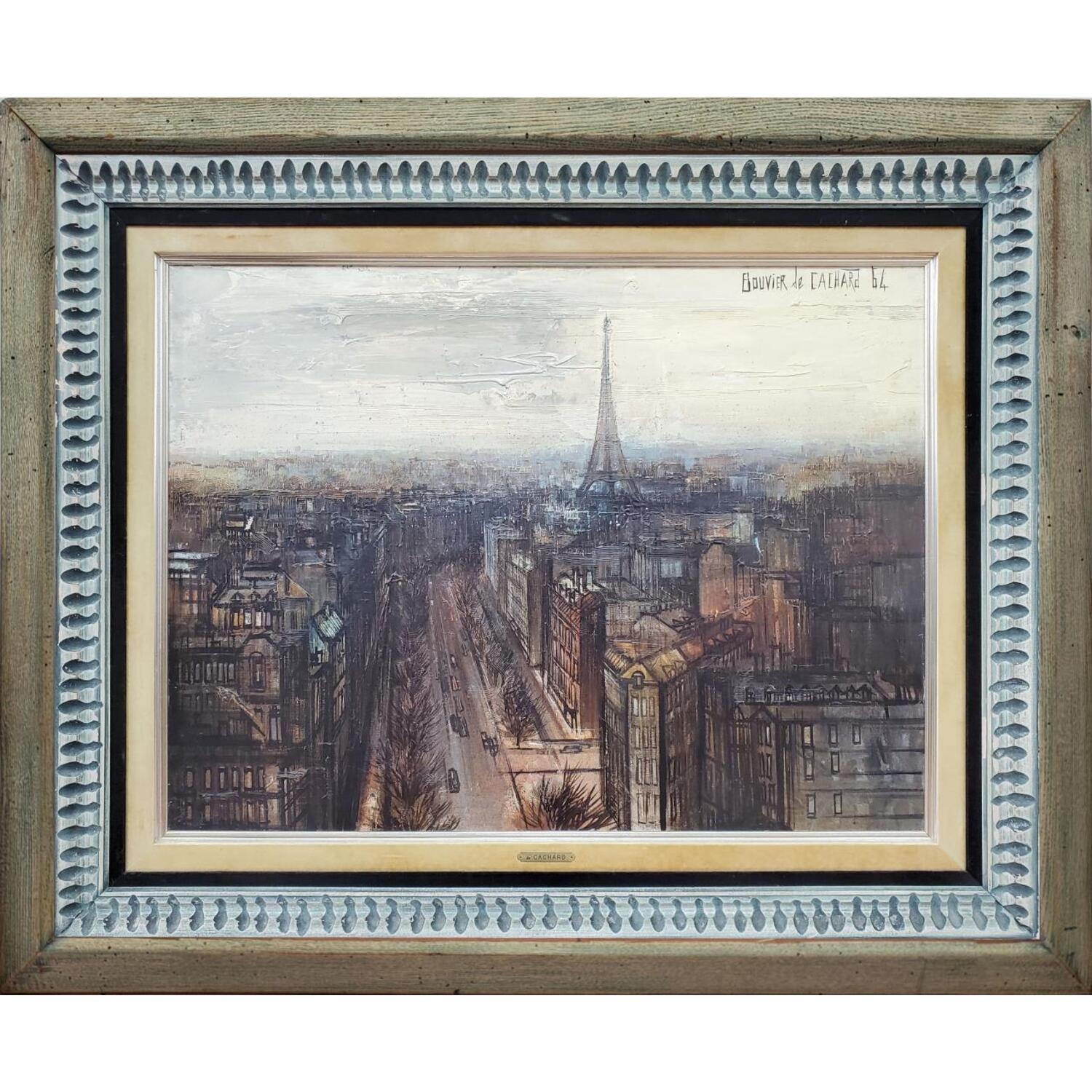 Régis de Bouvier de Cachard | Night View of Paris | MutualArt