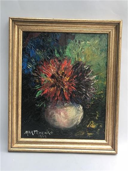 Tatiana Mikhailovna Martchenko | Bouquet of flowers (1954) | MutualArt