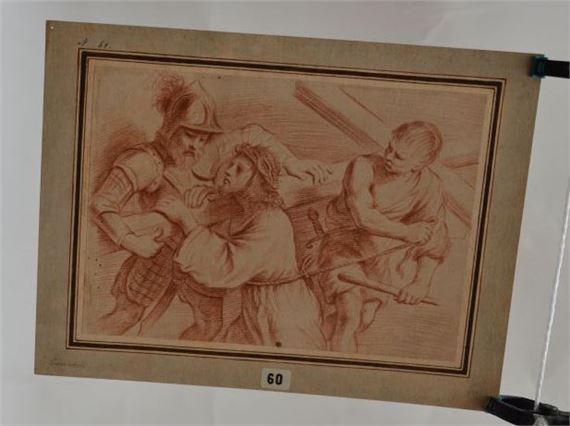 Cesare Gennari | Christ carrying his cross | MutualArt