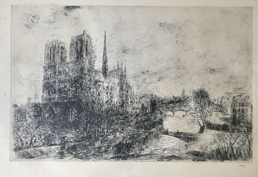 Curt Manz | Notre Dame de Paris | MutualArt