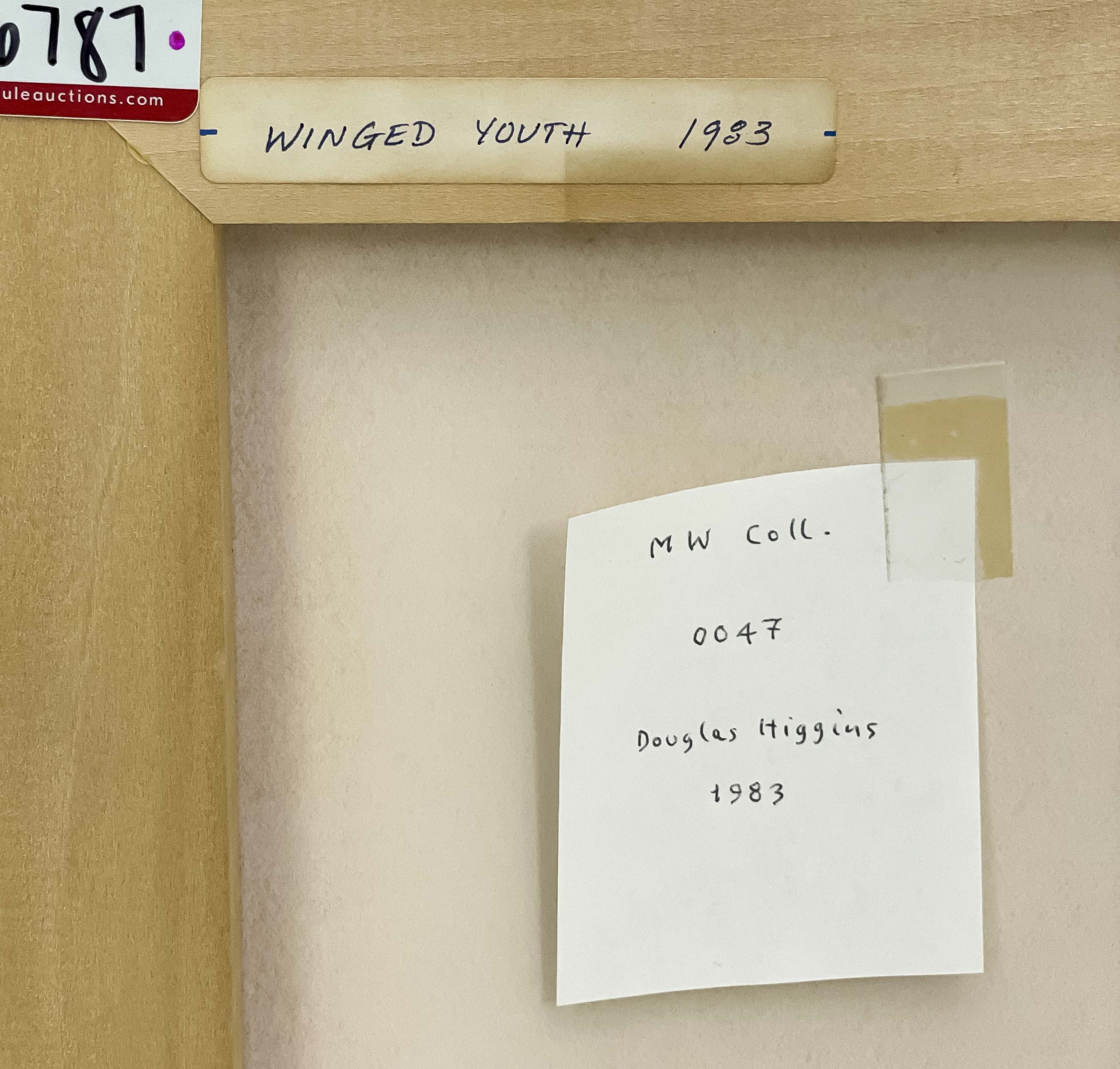 Douglas Higgins | Winged Youth (1983) | MutualArt