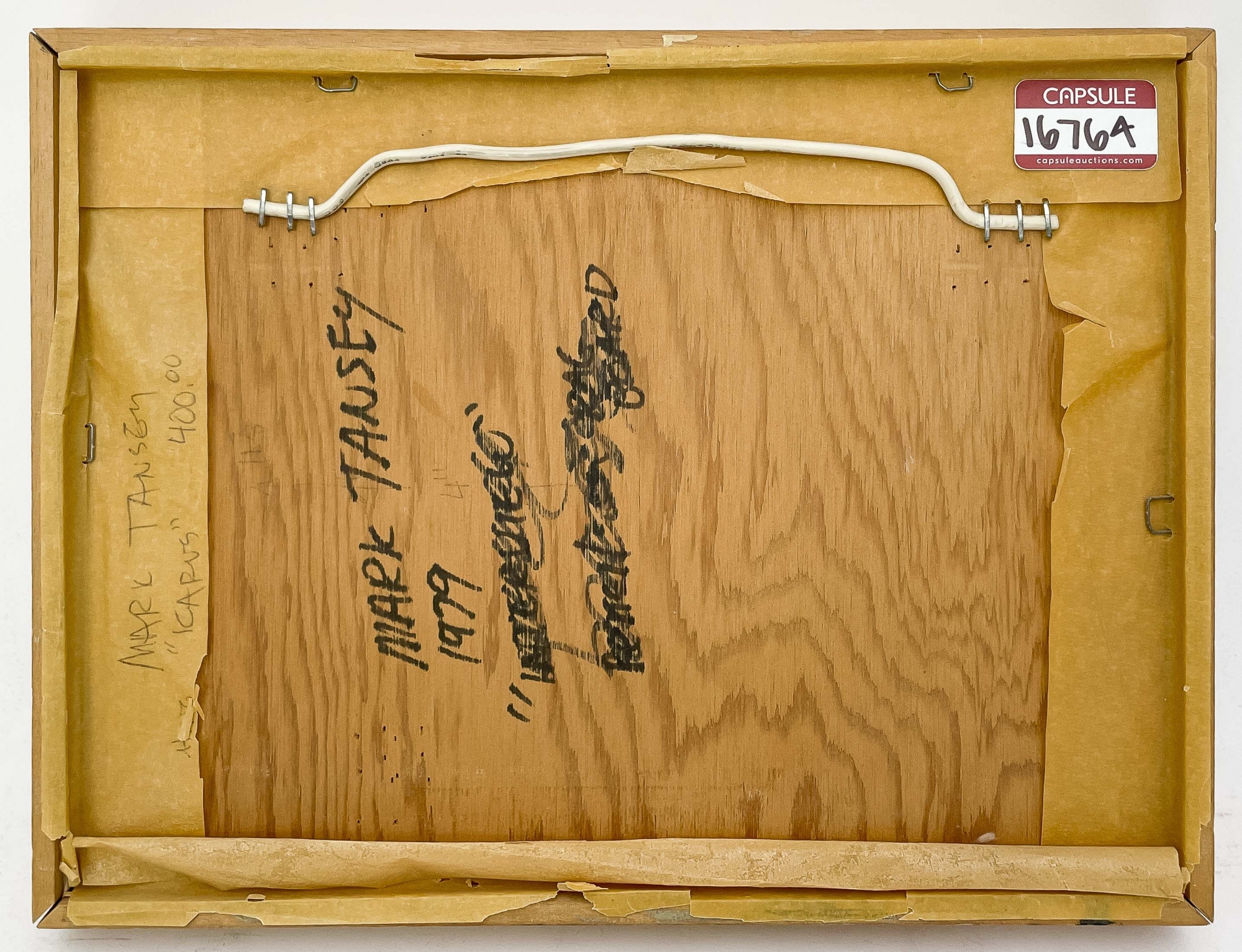 Mark Tansey | Icarus (1977) | MutualArt