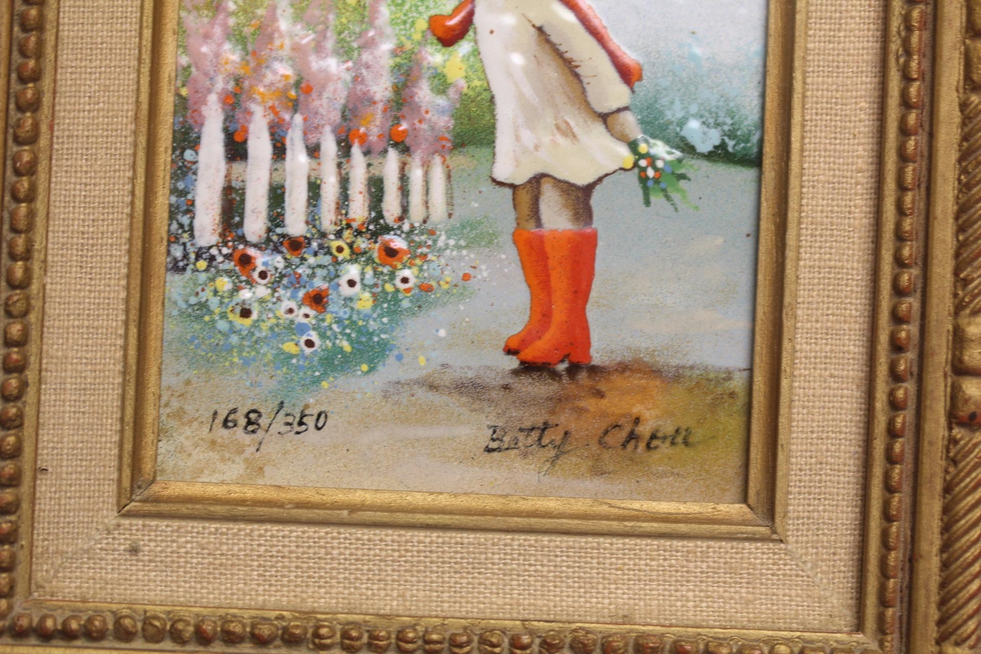 Betty Chou | Betty Chou Limited Edition Enamel on Copper Painting ...