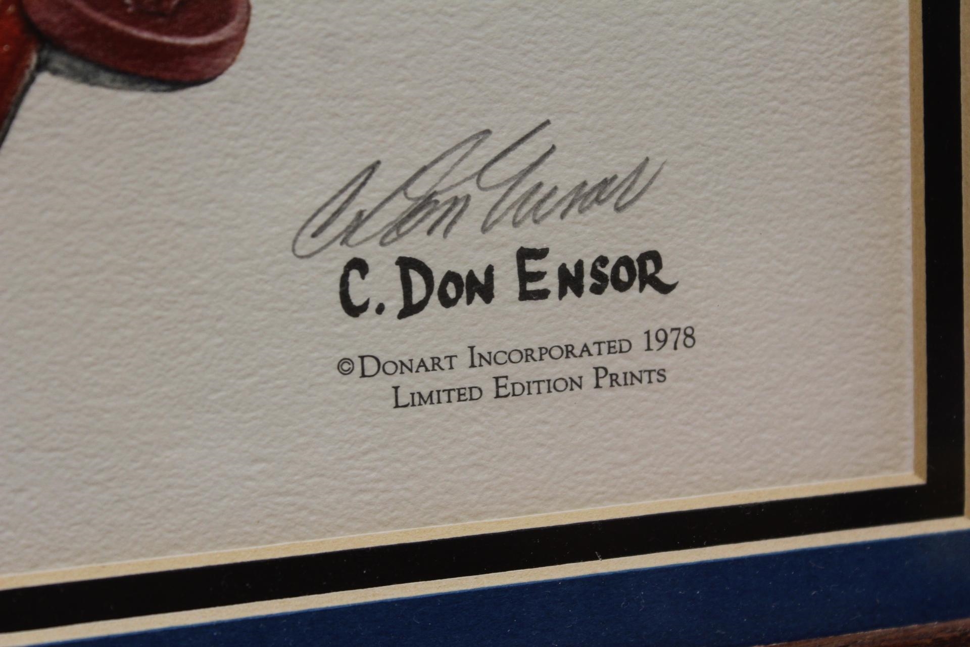 C. Don Ensor | Signed Don Ensor Print | MutualArt