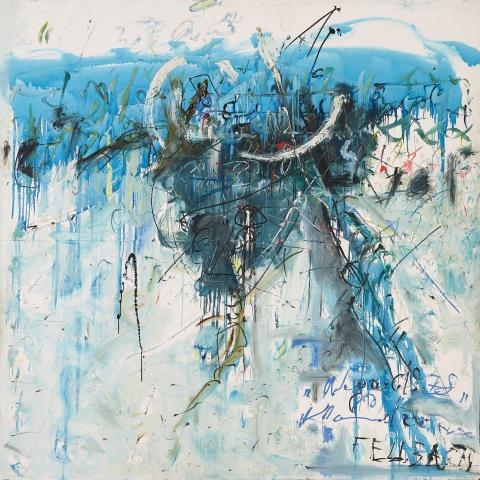 Hans Staudacher | Hans Staudacher Untitled 1978 Oil on canvas on panel ...