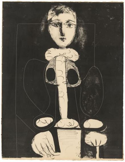 Pablo Picasso | Femme au Fauteuil III (1948) | MutualArt