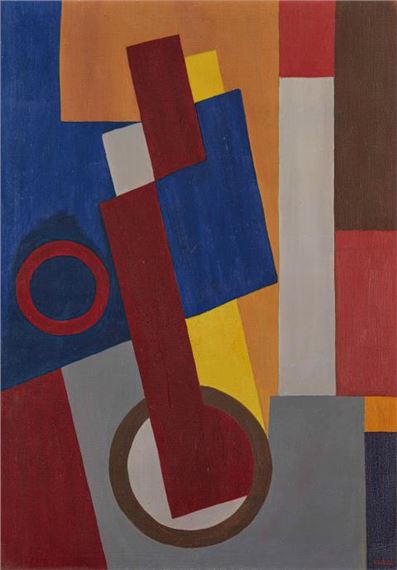 Lajos Kassák | Dinamika (1941 - 1960) | MutualArt