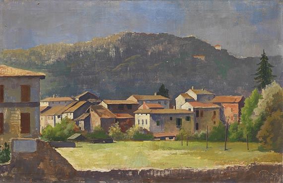 Karl Hofer | Lavena (Tessin) (1937) | MutualArt