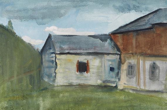 Paula Modersohn-Becker | Häuser (Circa 1897) | MutualArt