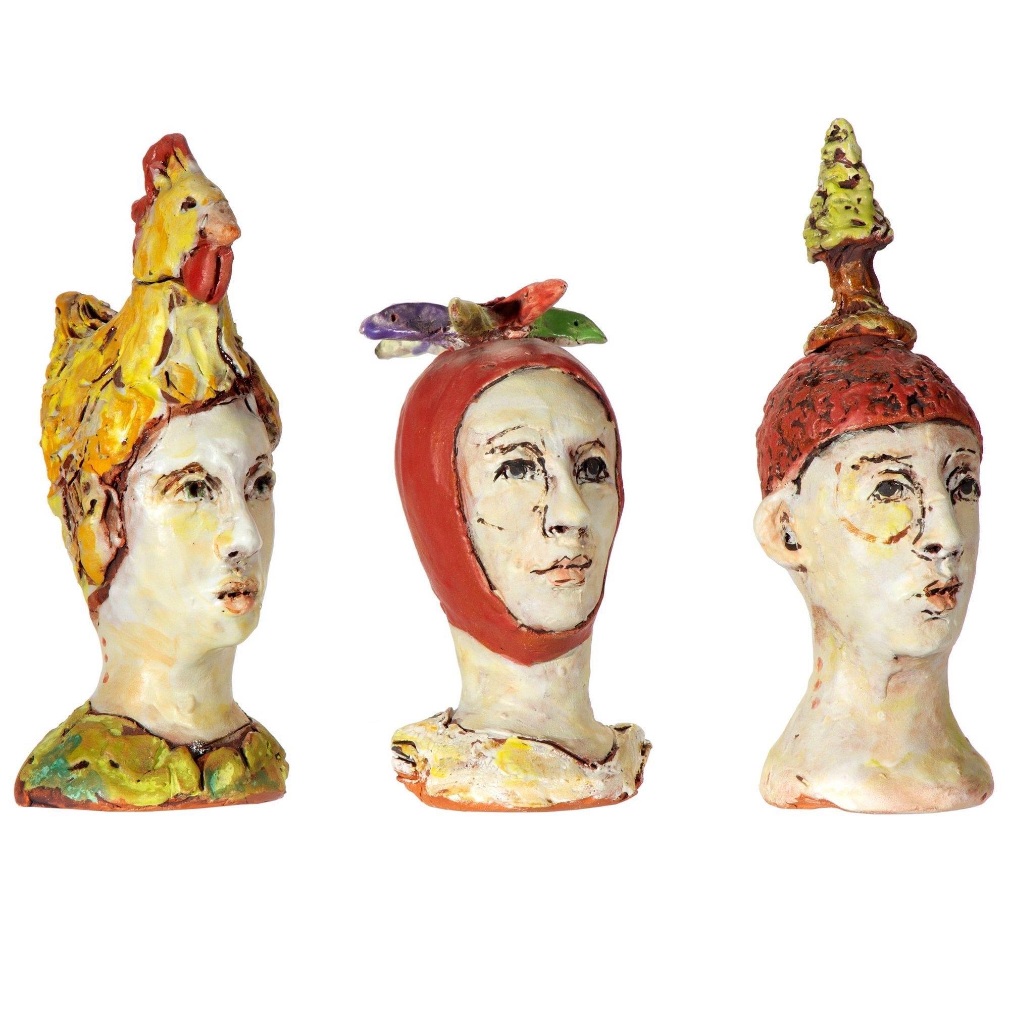 Debra Fritts | Figurative vessels with stoppers | MutualArt