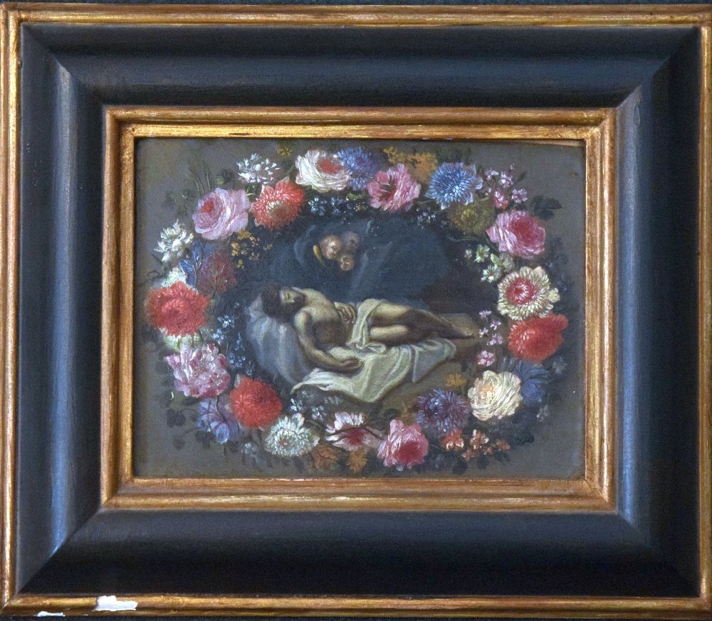 Mario dei Fiori | The Body of Christ in a Floral Surround | MutualArt