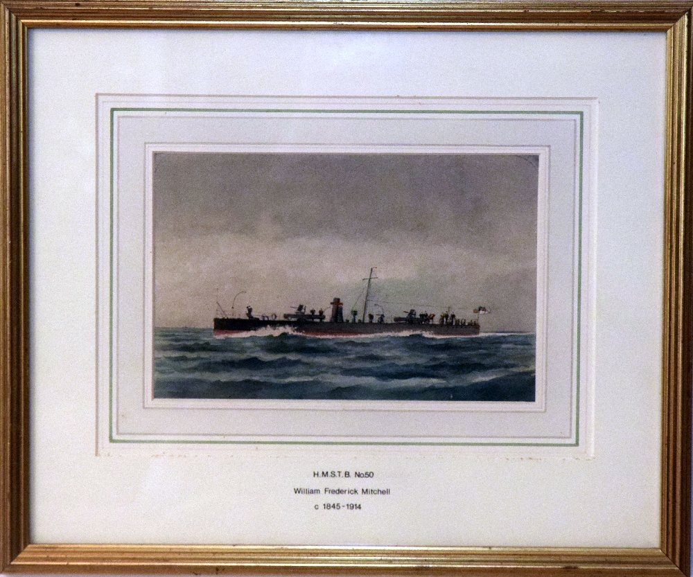 William Frederick Mitchell | Battleship Neptune with Hercules and ...