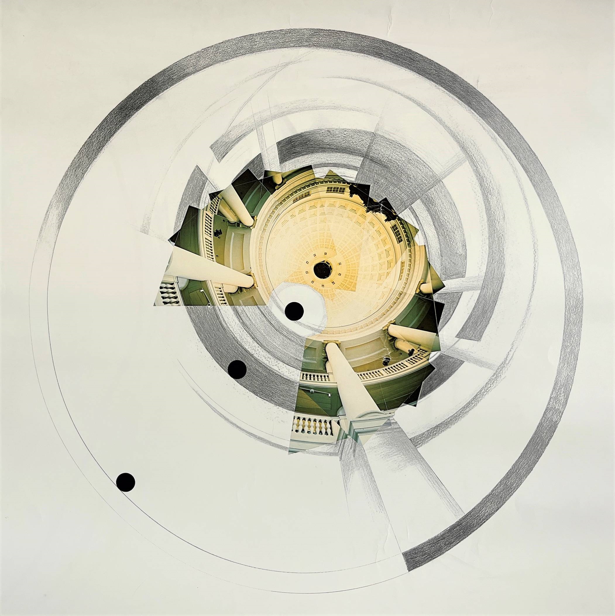 Jan Dibbets | Collage of Dutch mountains (1972) | MutualArt