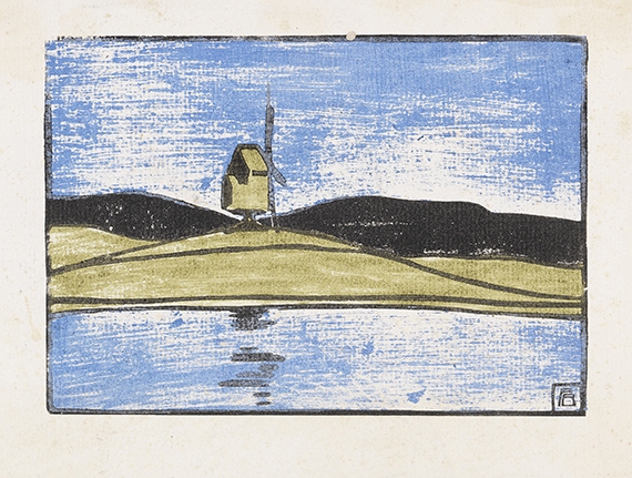 Fritz Bleyl | Ehemalige Moritzburger Windmühle (1905) | MutualArt