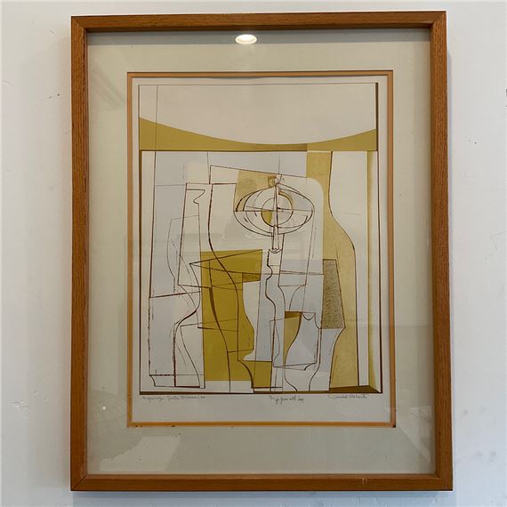 Donald Roberts | Abstract lines and shapes (1962) | MutualArt