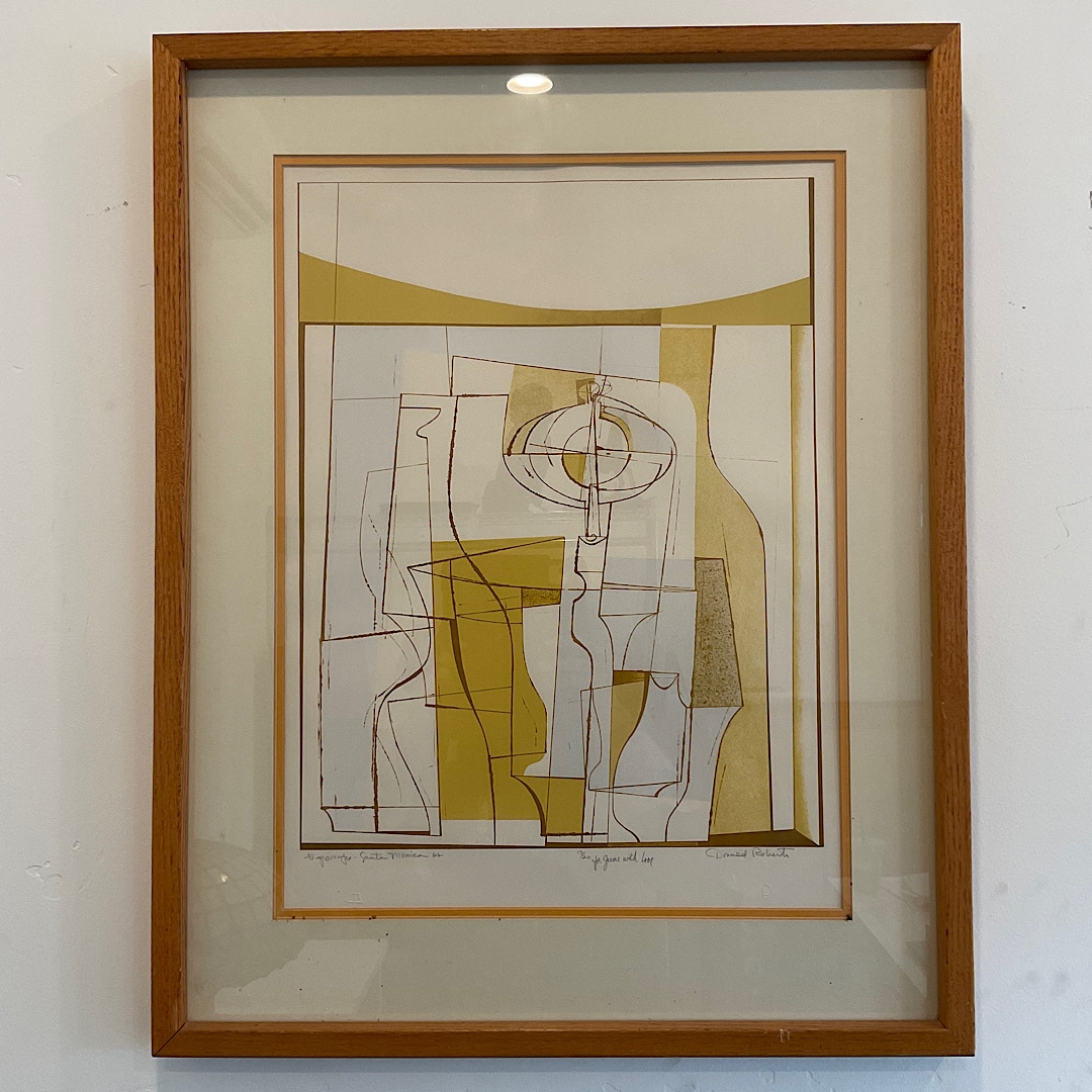 Donald Roberts | Abstract lines and shapes (1962) | MutualArt