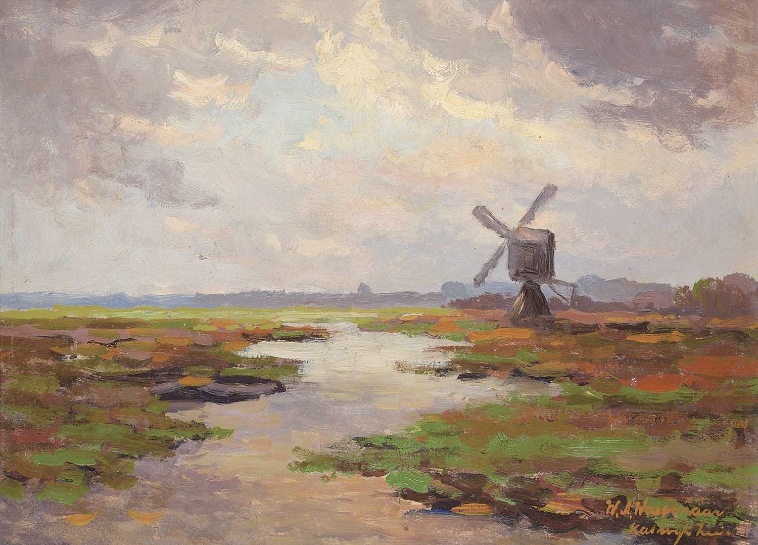Willem Abraham Wassenaar | Untitled - The Old Windmill | MutualArt