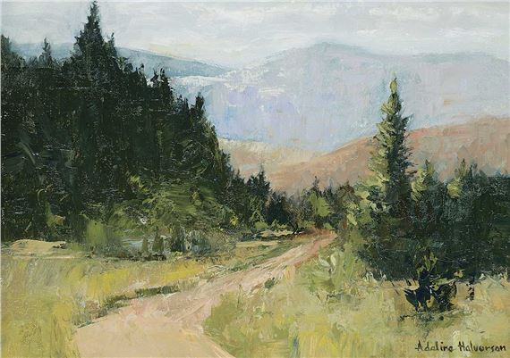 Adeline Halvorson | Winding Road | MutualArt