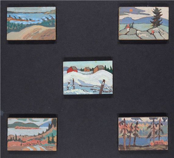 Sidney Charles Mooney | Winter Ridge | MutualArt