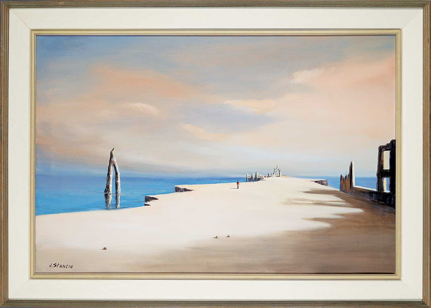 John Stancin | Untitled - Lone Figure | MutualArt