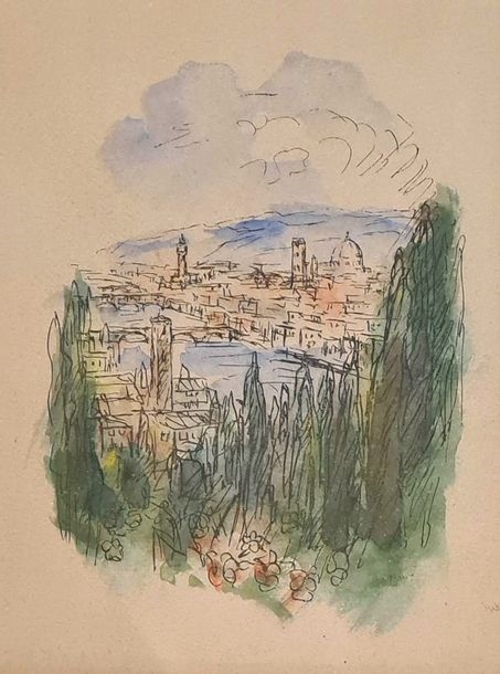 Pierre Laprade | View of Florence | MutualArt