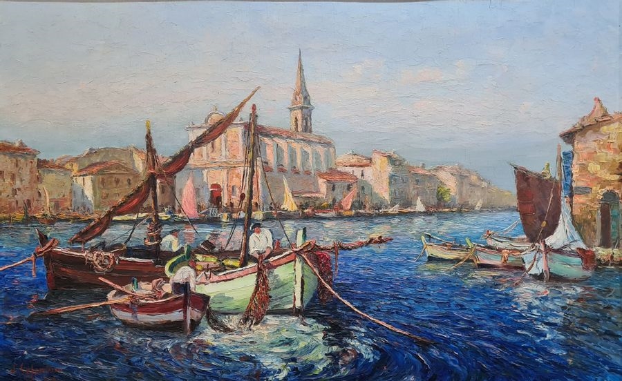 J. Colombini | Morning after fishing | MutualArt