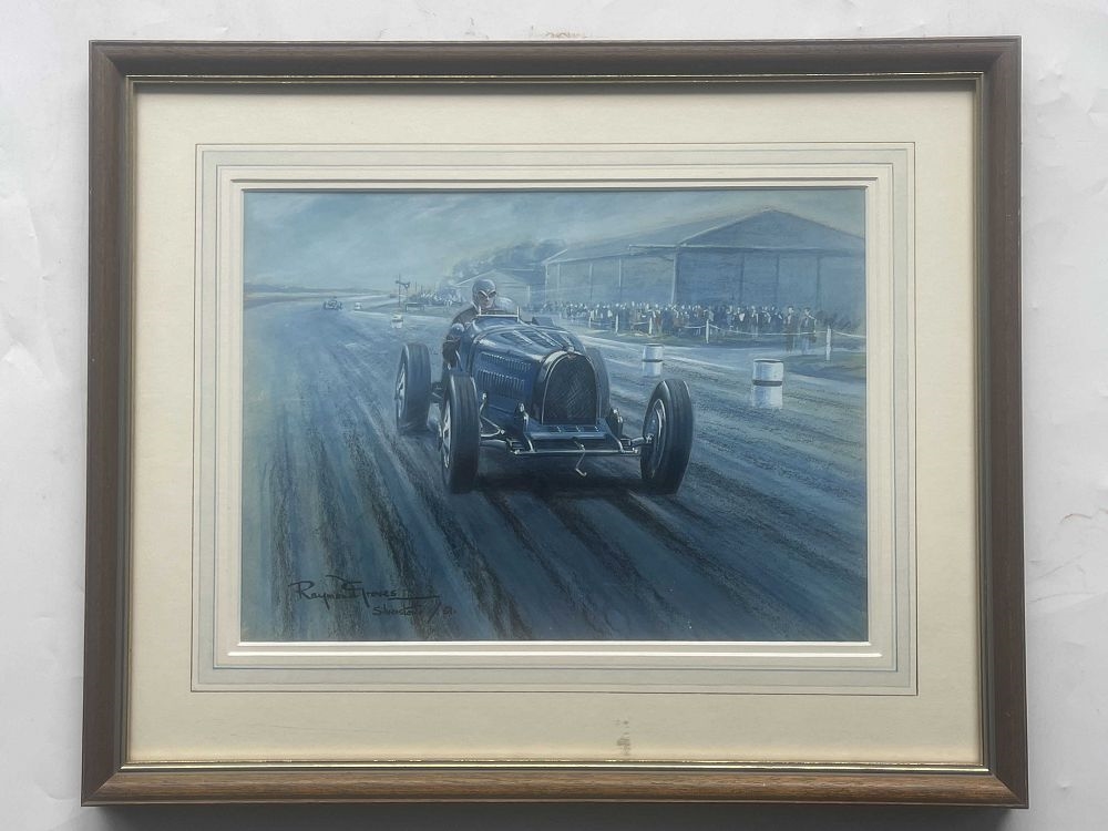 Raymond Groves | Silverstone - Bugatti Type 35 (1951) | MutualArt