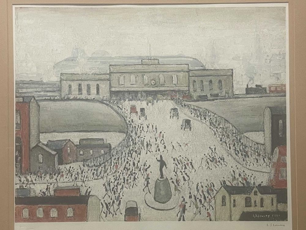 Laurence Stephen Lowry | Station Approach | MutualArt