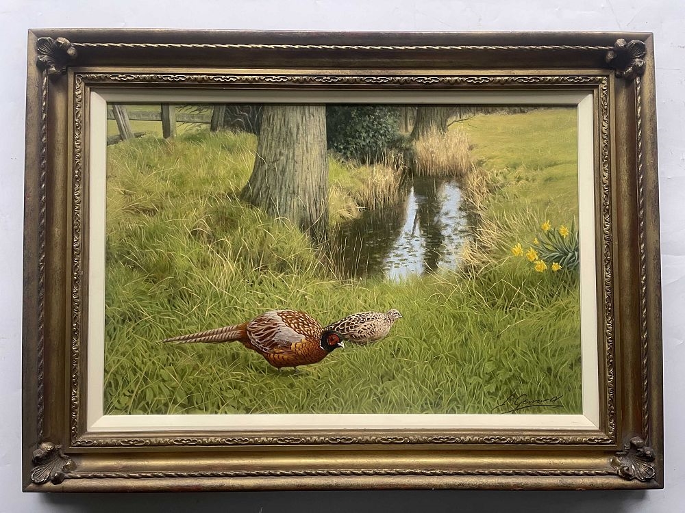 Philip Gerrard | Spring Pheasants | MutualArt