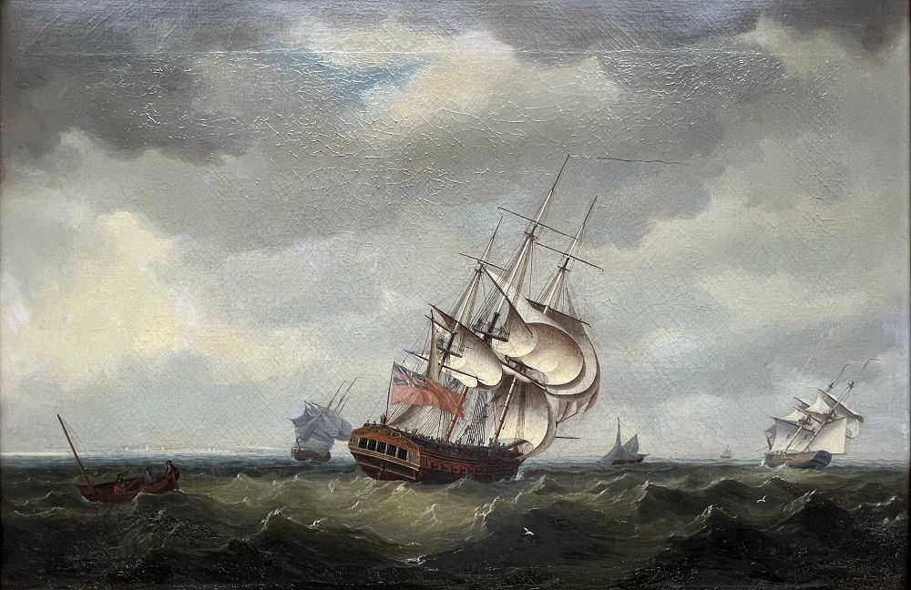 Richard Paton | The 'Repulse' (1759) | MutualArt