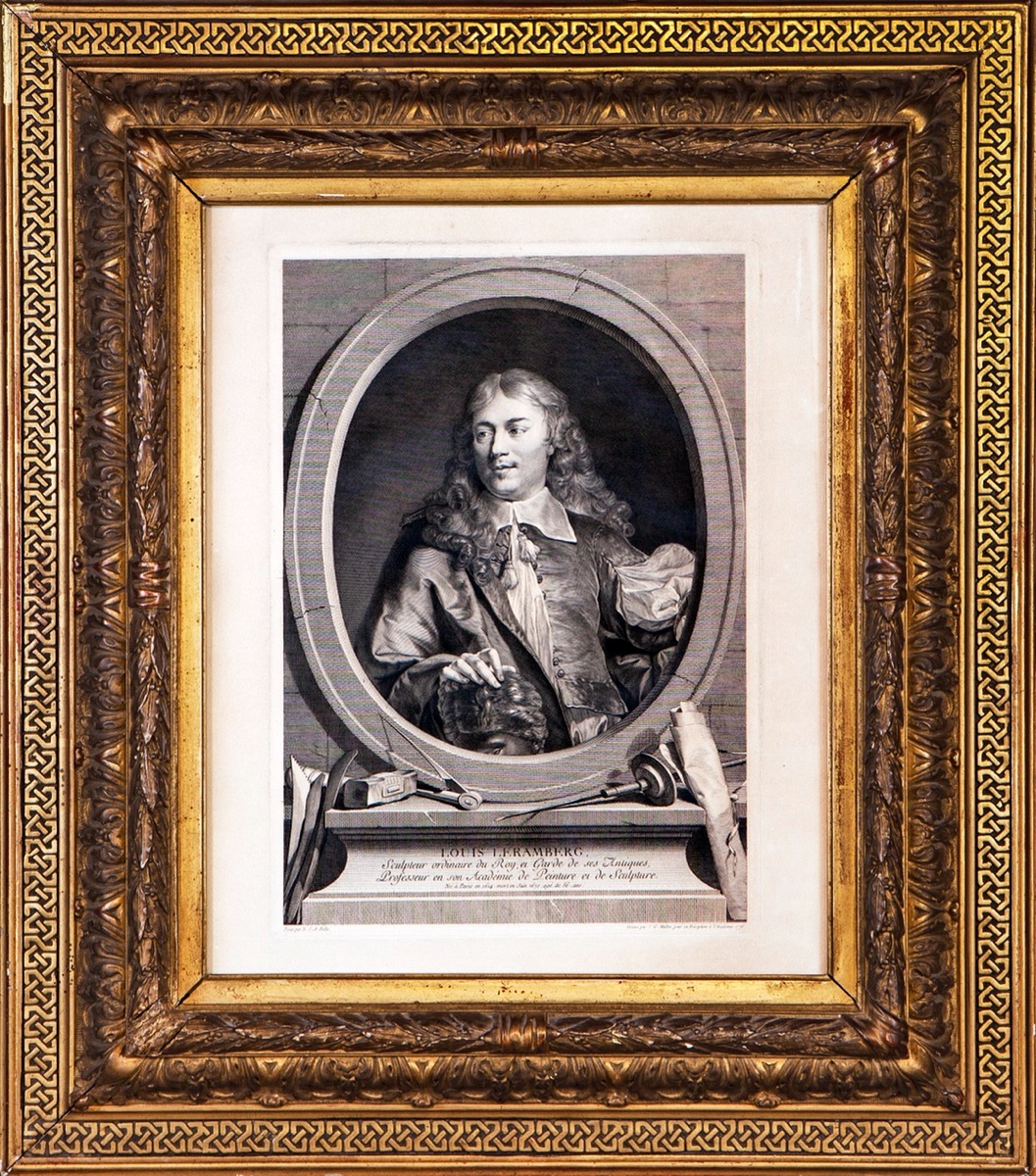 Alexis Simon Belle | Portrait of Louis Leramberg, sculptor of the King ...
