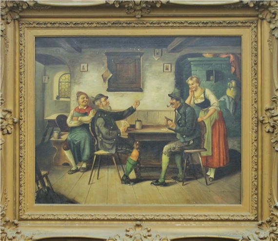Konstantin Stoitzner | Tavern Scene | MutualArt